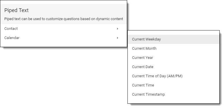 Piped Text – IntouchSurvey